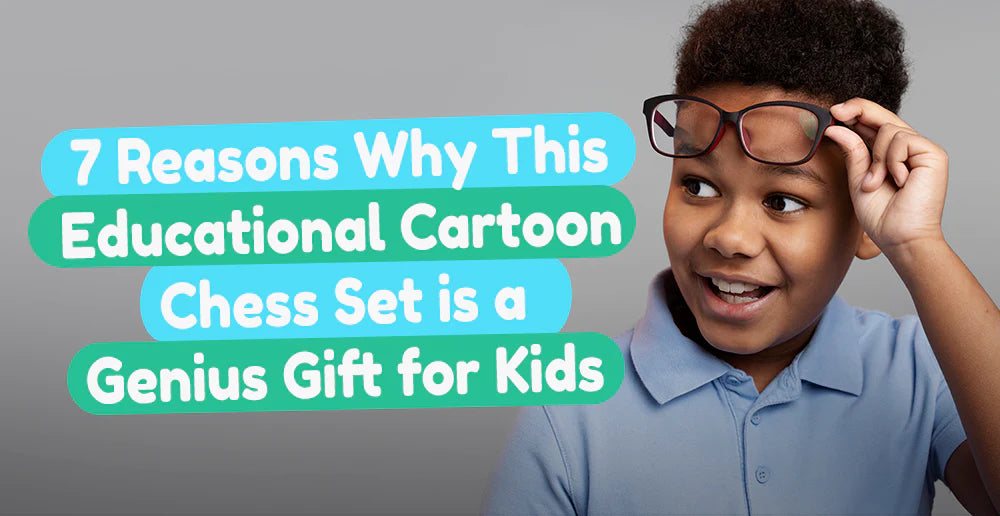 Educational Wooden Cartoon Chess Set - The Perfect Kids' Gift for ...