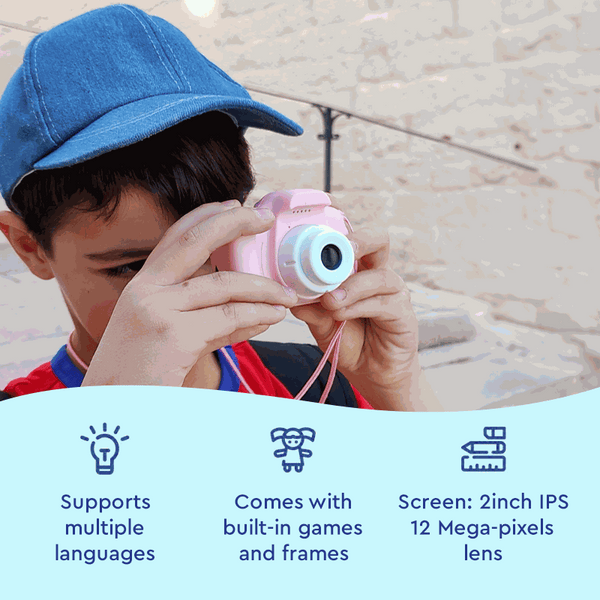 LittleLens Kids Camera - Little Learners Toys