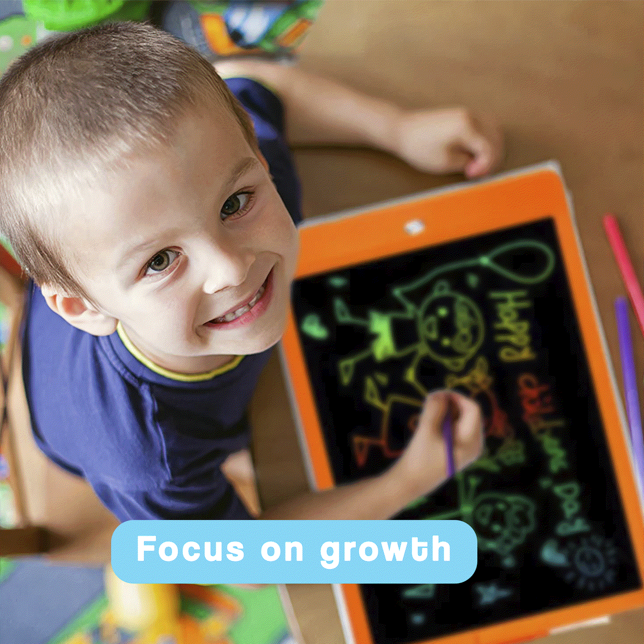 Colorful LCD Writing and Drawing Tablet - Little Learners Toys
