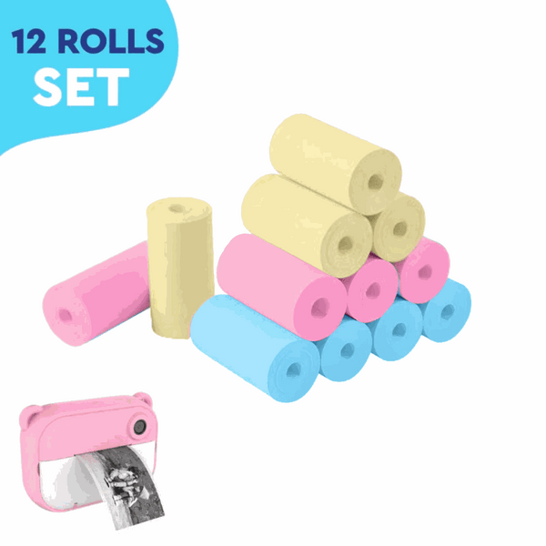 Colored Thermal Paper Roll Refill - Little Learners Toys