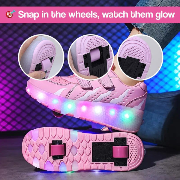 2-in-1 Convertible Skate Shoes - Little Learners Toys