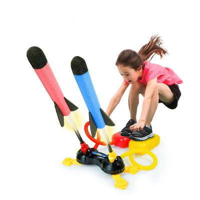 Dual Toy Rocket Launcher - Little Learners Toys