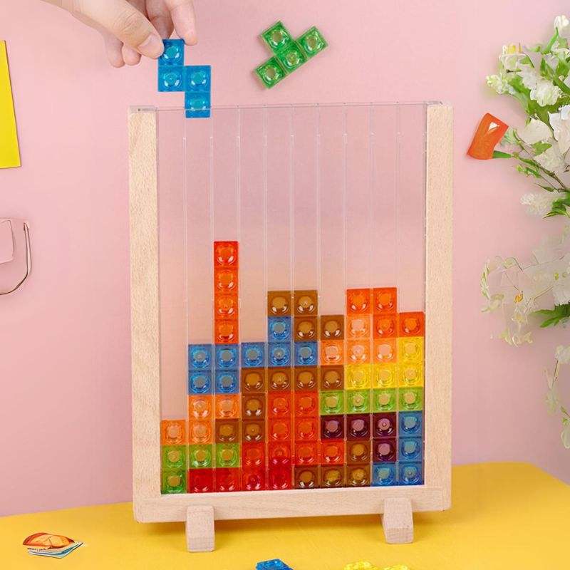Geometric Shape Cognitive Puzzle Game - Little Learners Toys