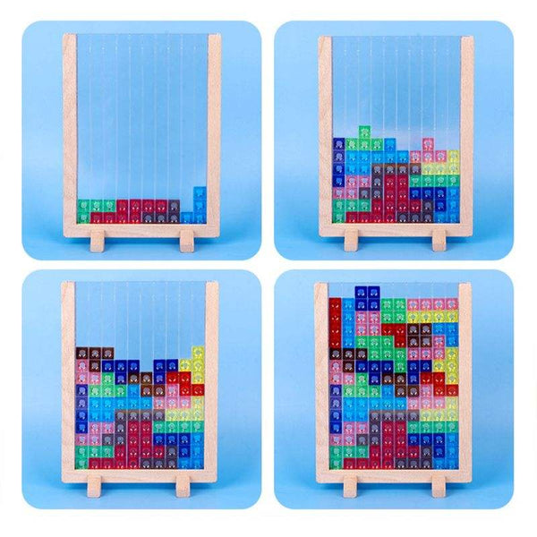 Geometric Shape Cognitive Puzzle Game - Little Learners Toys
