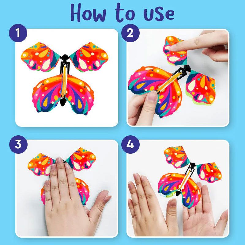 Wonder Flutter Flying Butterfly Set - Little Learners Toys