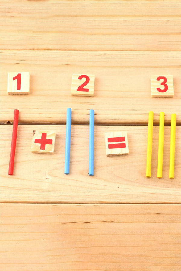 Math Wooden Counting Sticks - Little Learners Toys