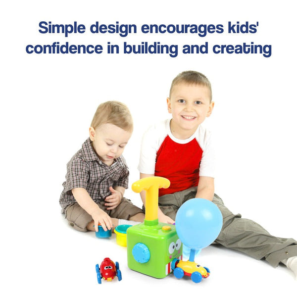 PumpFun: Balloon-Powered Car Set - Little Learners Toys