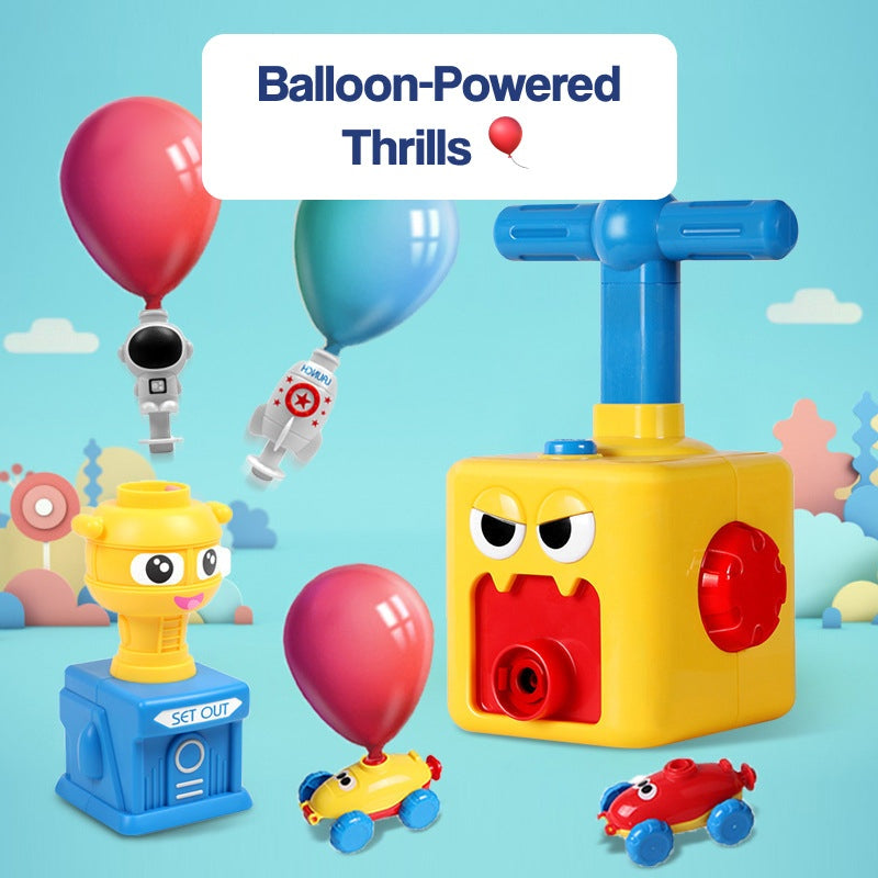 PumpFun: Balloon-Powered Car Set - Little Learners Toys