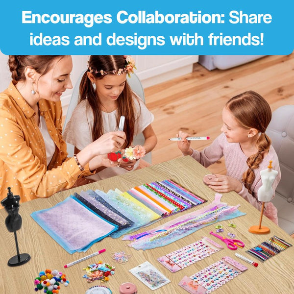 DIY Fashion Design Studio Kit for Kids - Little Learners Toys